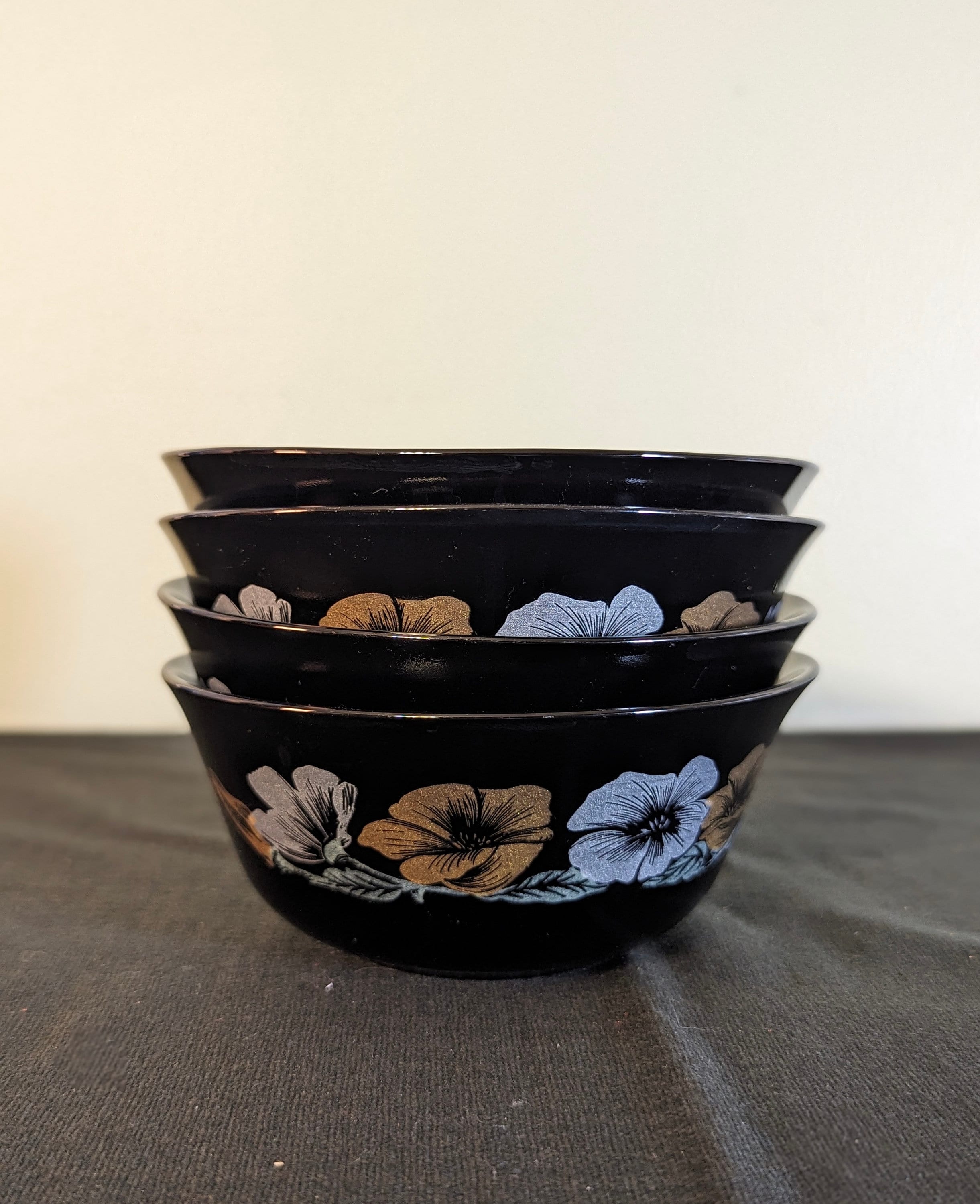 Vintage Arcoroc French Julie Pattern Salad Bowls Set of 4 - Etsy