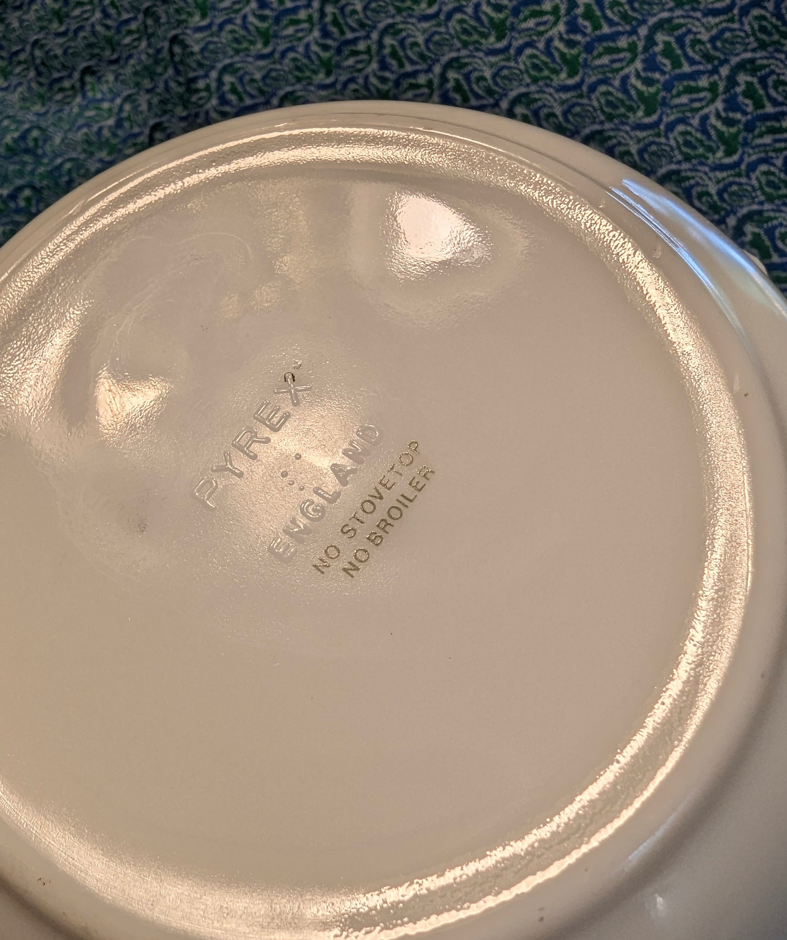 Vintage Pyrex England Emily Spring Garden Casserole Dish - Etsy