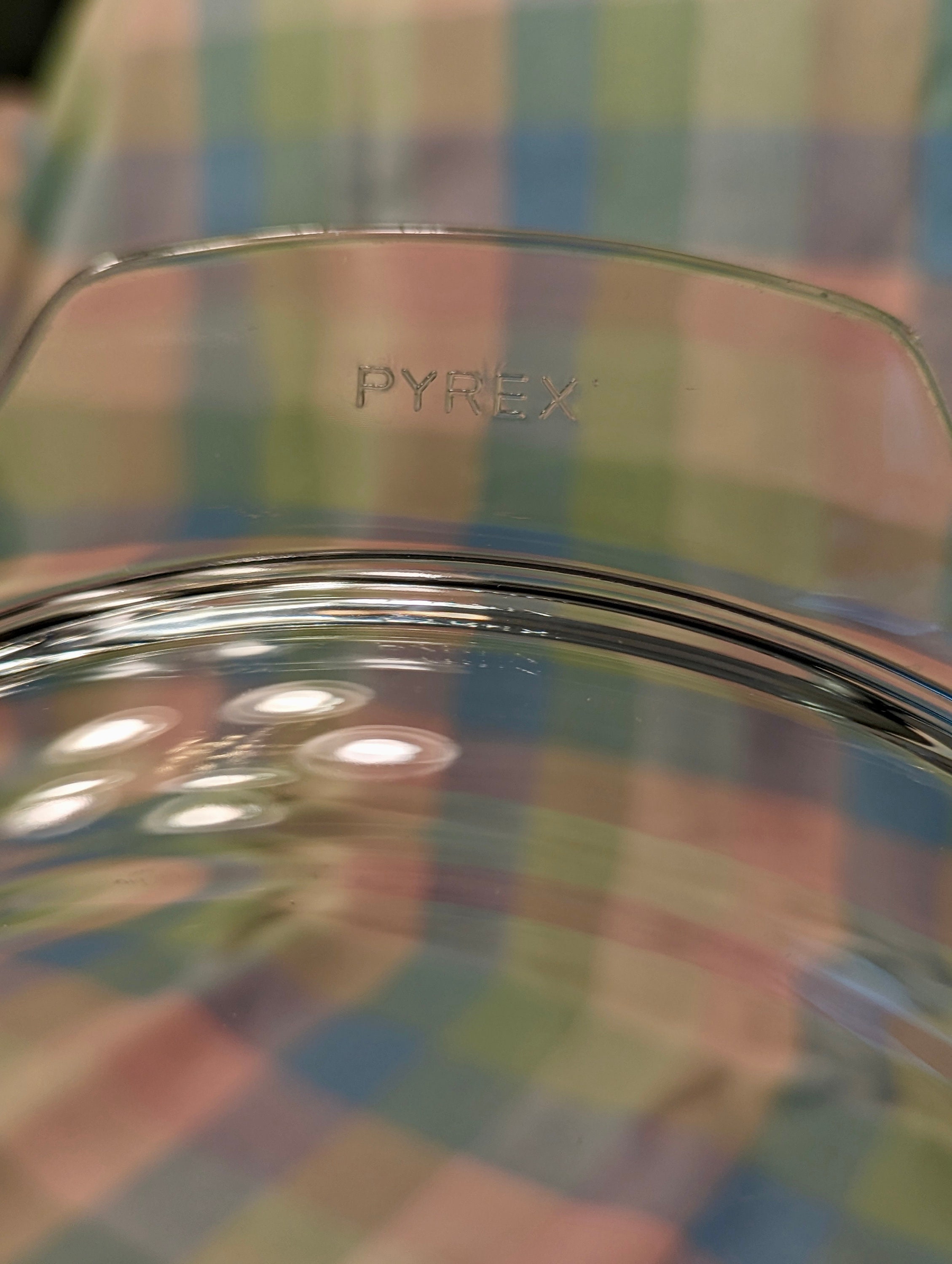 Vintage Pyrex England Blue Iris Pattern Casserole With Lid - Etsy