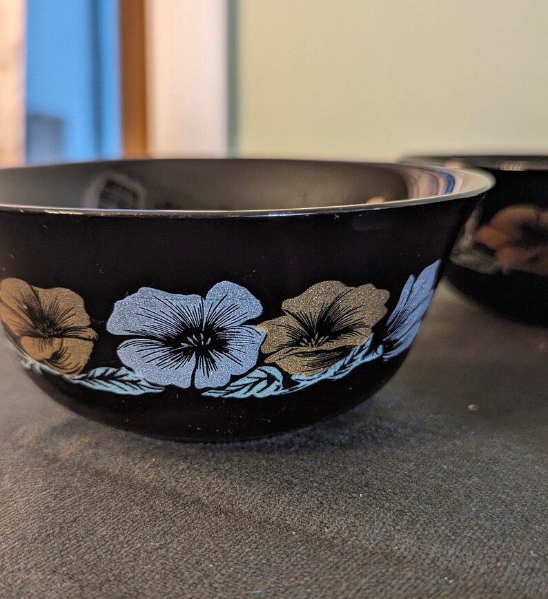 Vintage Arcoroc French Julie Pattern Salad Bowls - Set of 4 - Etsy