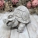 Happy Turtle Statue, Concrete Turtle, Tortoise, Cement Turtle, Cast ...