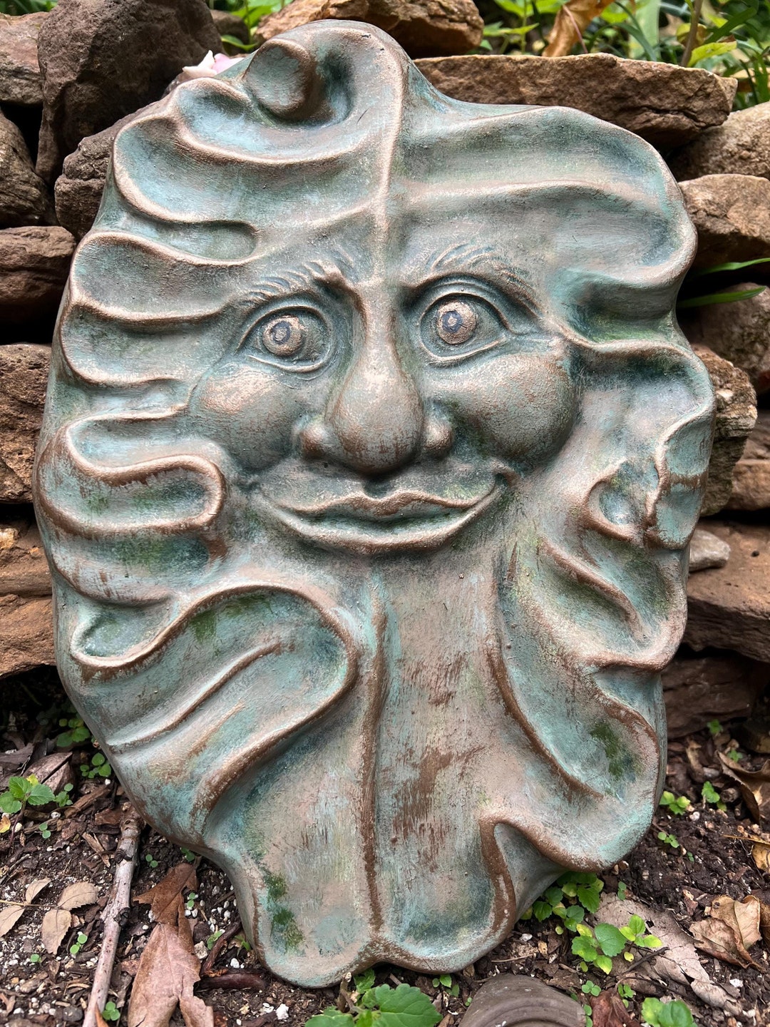 Green Man, Leaf Man, Green Man Wall Plaque, Green Man Garden Plaque ...