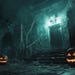 Halloween Zoom Horror Theme Background, Halloween Zoom Call Backdrop ...