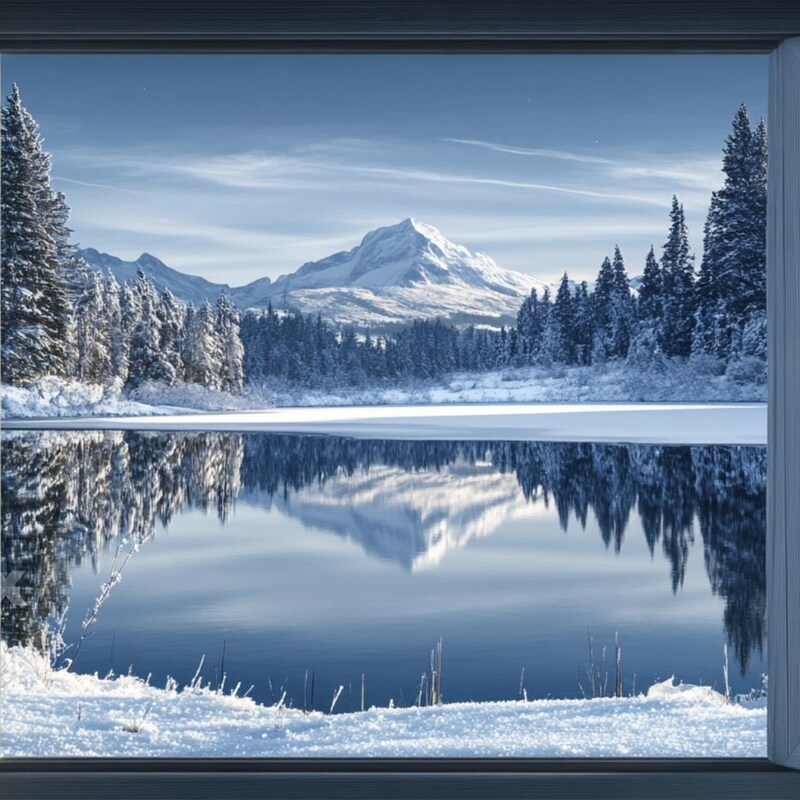 Teams Background Winter - Etsy