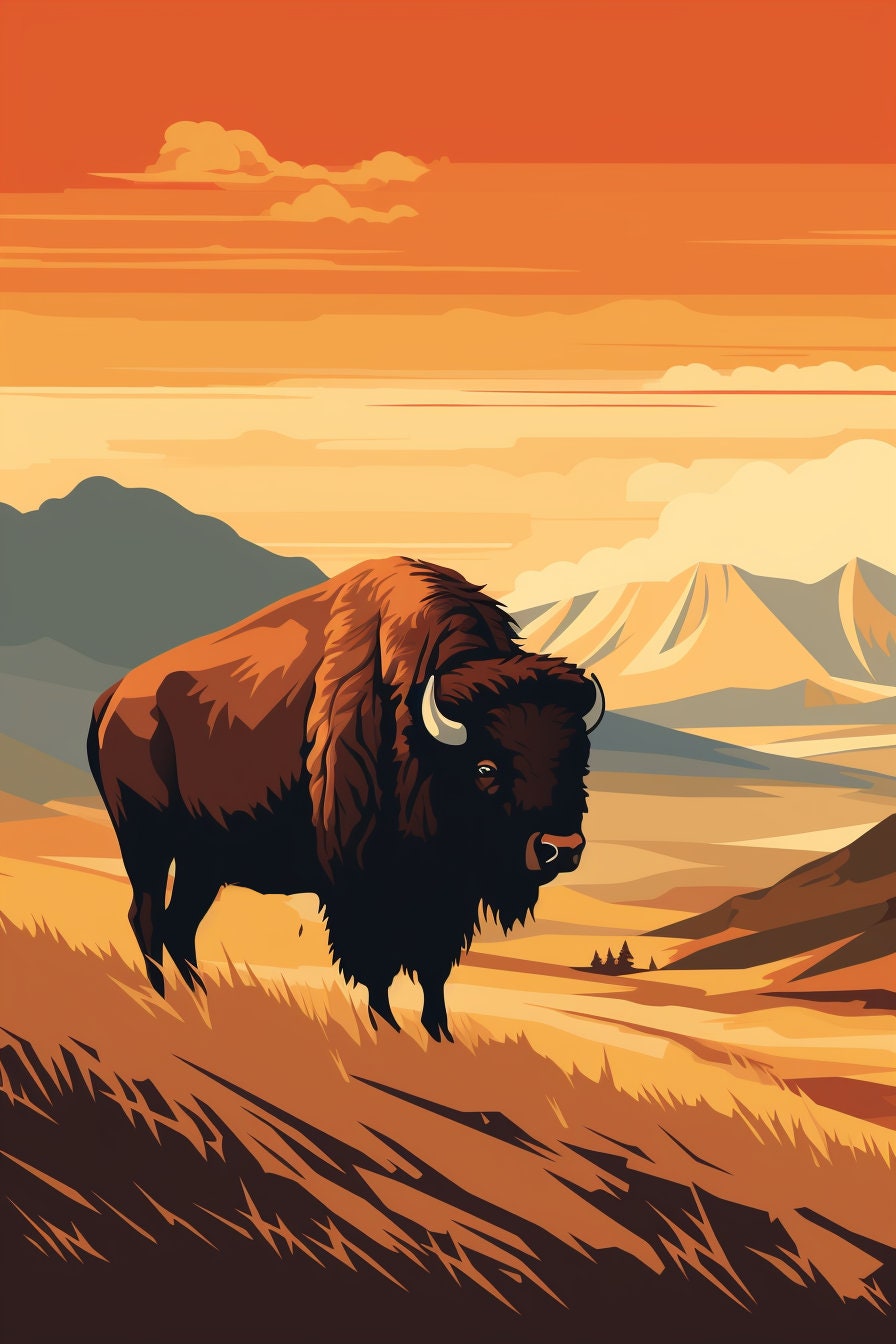 5 Printable Paint by Numbers - National Parks Wildlife Paint by Numbers ...