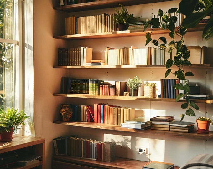 Fall Themed Zoom Background, Autumn Bookshelf for Zoom Meeting Virtual ...