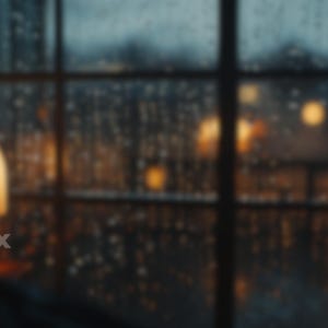 Zoom Background, Rainy Day Virtual Backdrop, Zoom Call, Virtual ...