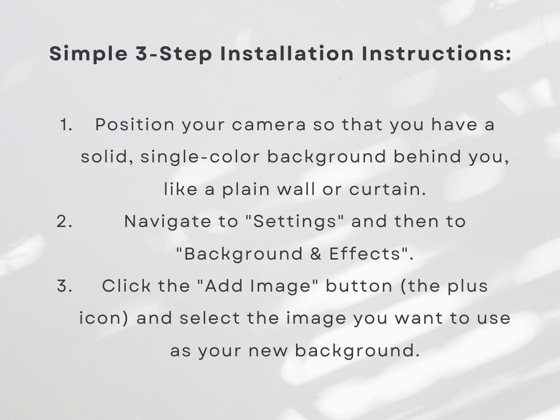 Zoom Background, Sunlit Bookshelf Virtual Backdrop, Zoom Call Backdrop ...