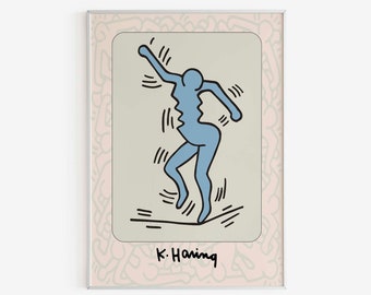 Keith Haring Pop Art Figures - Etsy