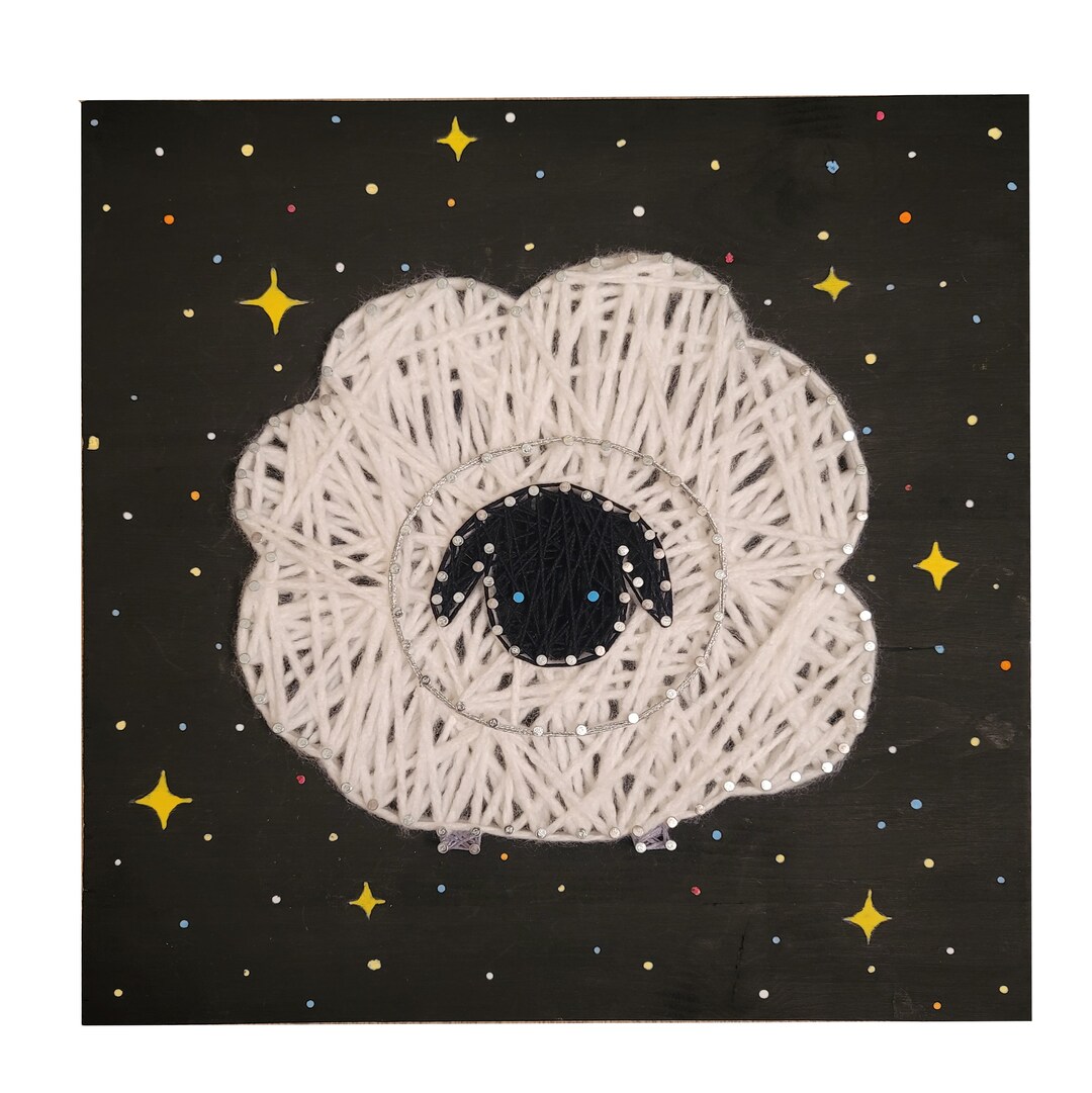 Space Sheep String Art - Etsy