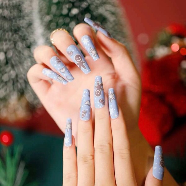 Cute Fake Nails - Etsy