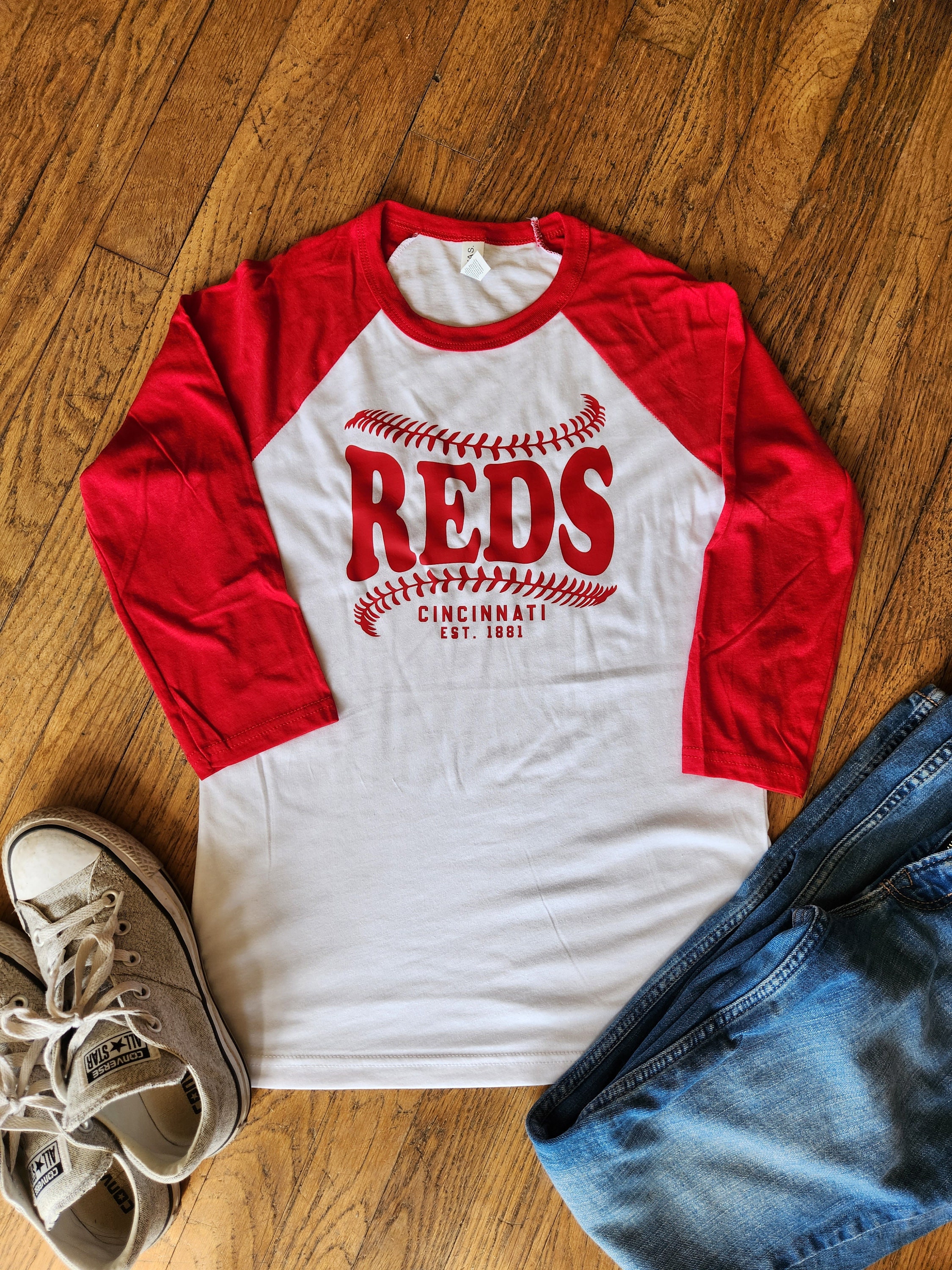 Cincinnati Reds Baseball Shirt Cincinnati Reds Vintage Baseball Shirt ...