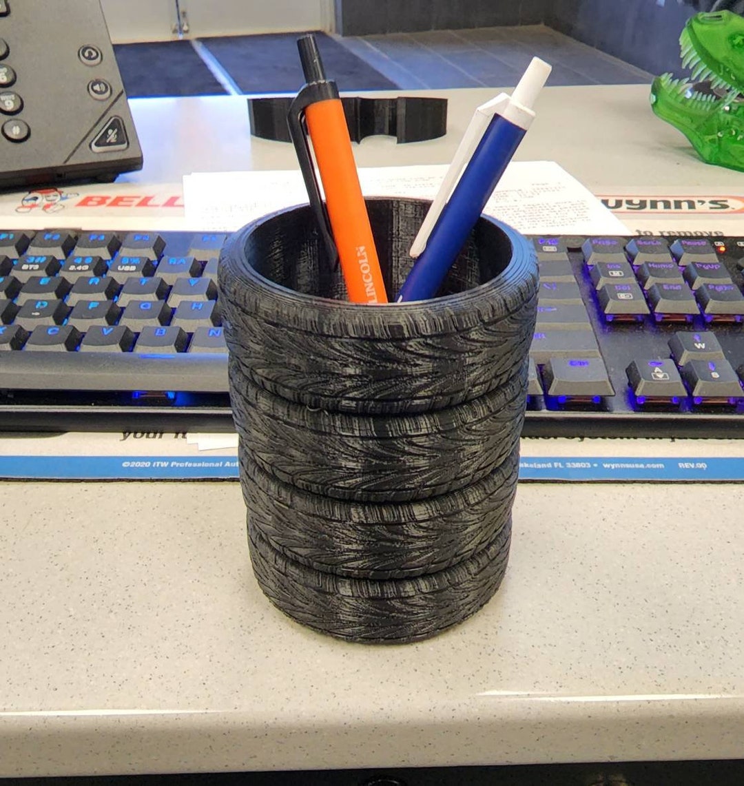 Tire Stack Pen Holder - Etsy