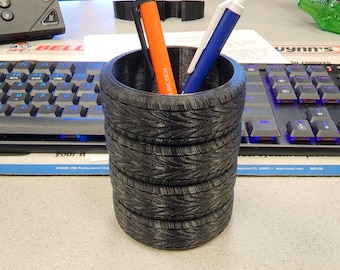 Tire Stack All Terrain Pen Holder - Etsy