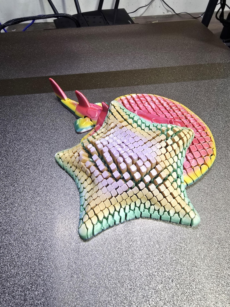 Mystery Rainbow Sea Creatures – 3d-printed and Flexible! - Etsy