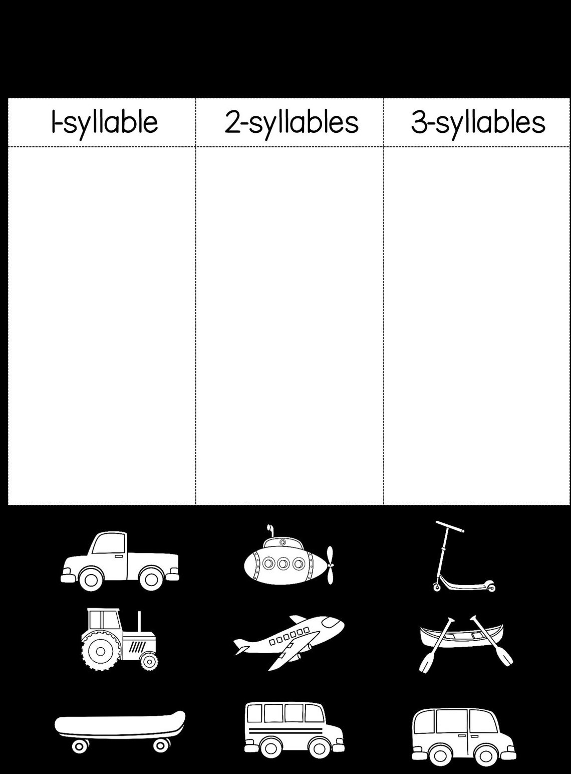 Transportation Mini Thematic Language Unit - Etsy