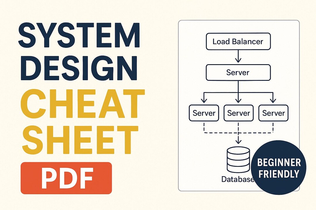 System Design Cheat Sheet | Software Engineering Interview Guide PDF ...