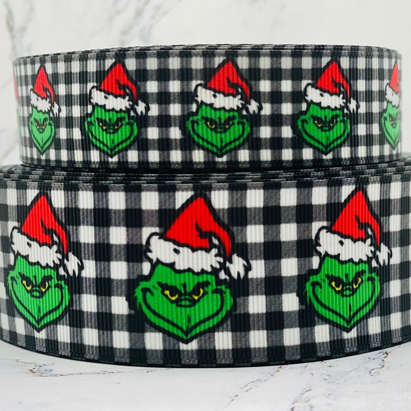 Grinch Ribbon - Etsy