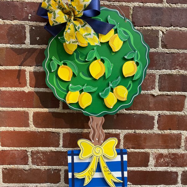 Lemon Door Hangers - Etsy