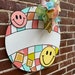 Retro Smiley Classroom Door Hanger - Etsy