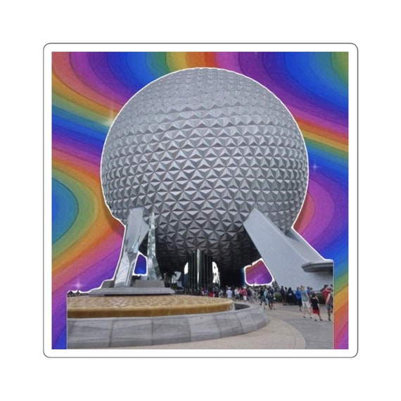 Disney EPCOT Aesthetic Sticker - Etsy