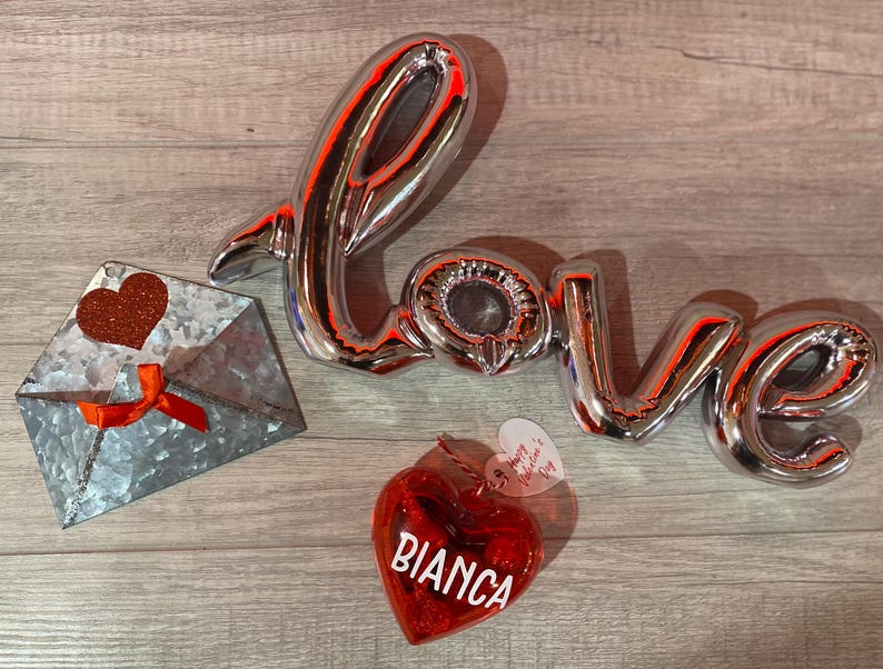 Heart Shaped Fillable Container, Valentine's Day Container, Valentine's ...