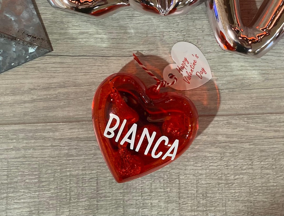 Heart Shaped Fillable Container, Valentine's Day Container, Valentine's ...