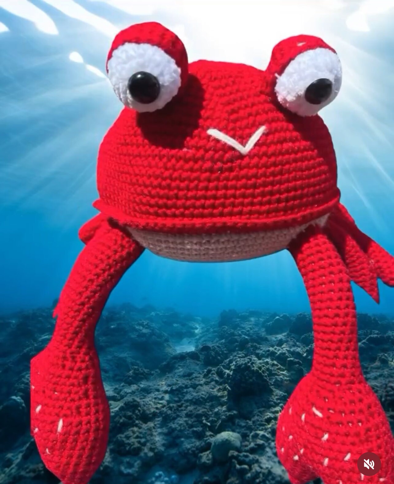 Crochet 10 Inch Crab - Etsy