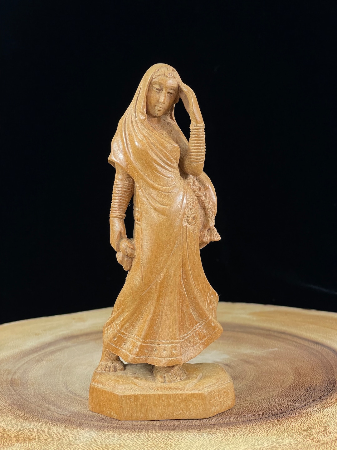 Exotic Indian Art - Lady Statue - Etsy