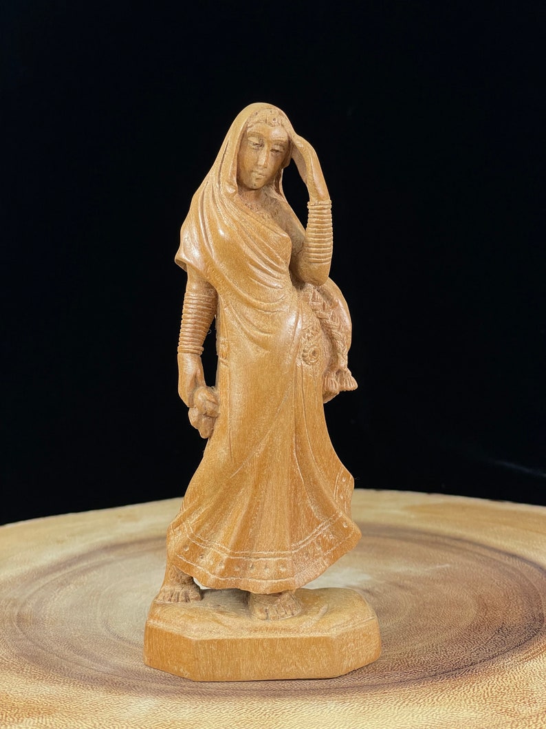 Exotic Indian Art - Lady Statue - Etsy