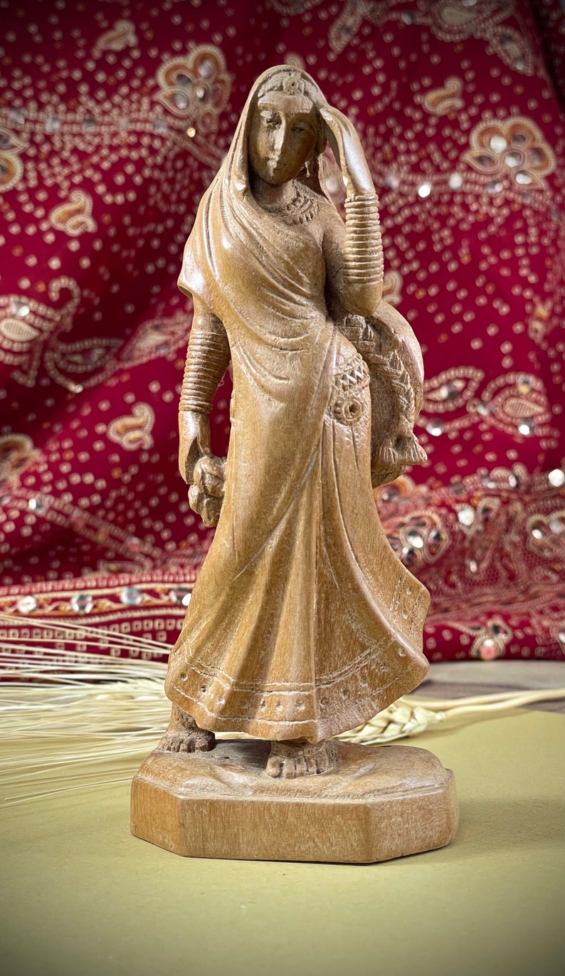 Exotic Indian Art - Lady Statue - Etsy