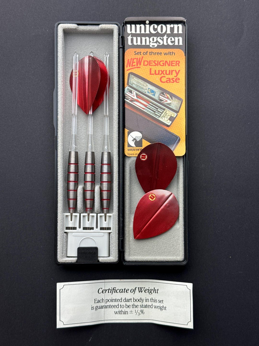 Unicorn Original Vintage Dart Set Hard Case - Etsy