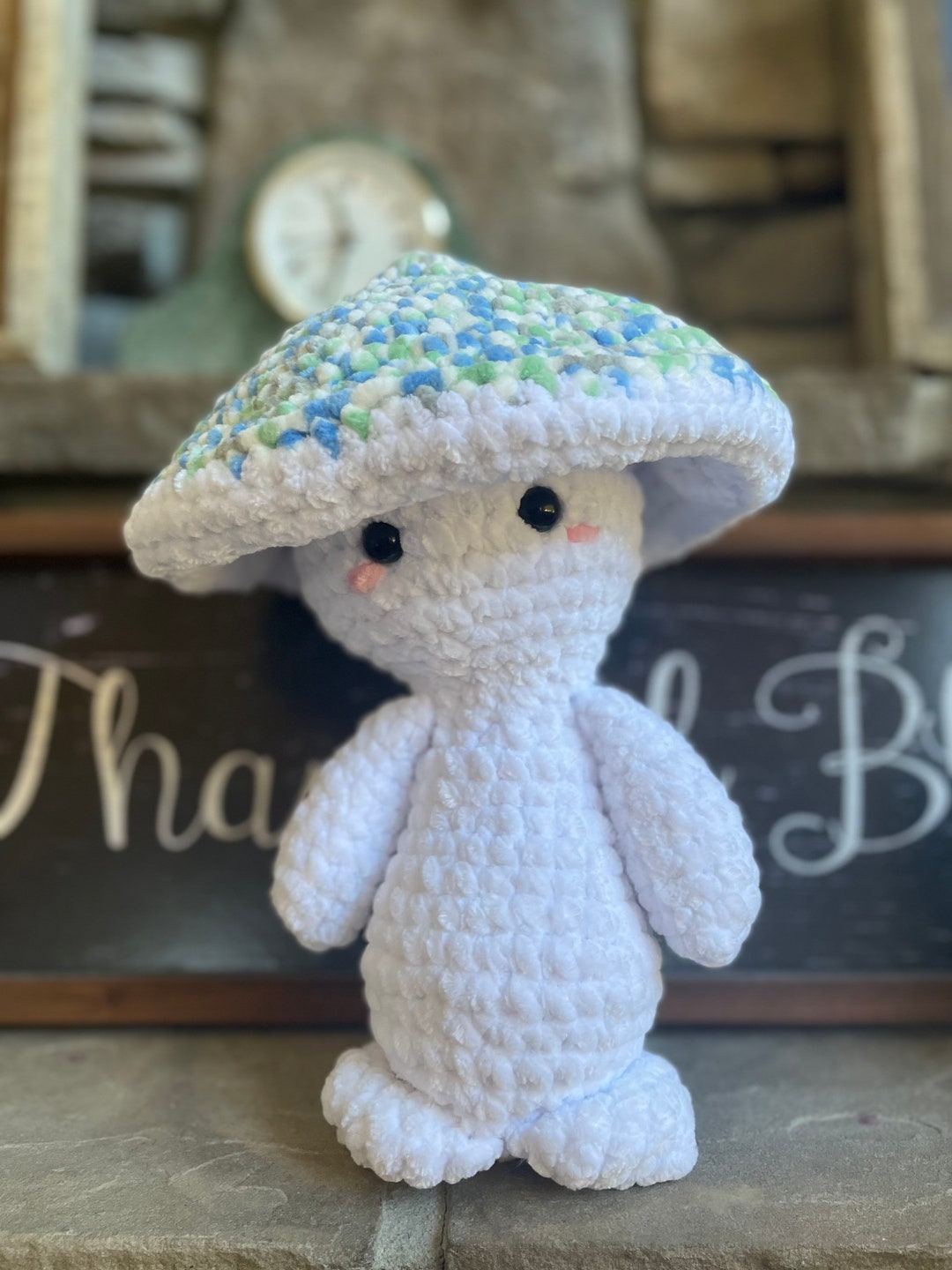 Big, Let’s Cuddle Mushroom Folk (crochet) (amigurumi) - Etsy