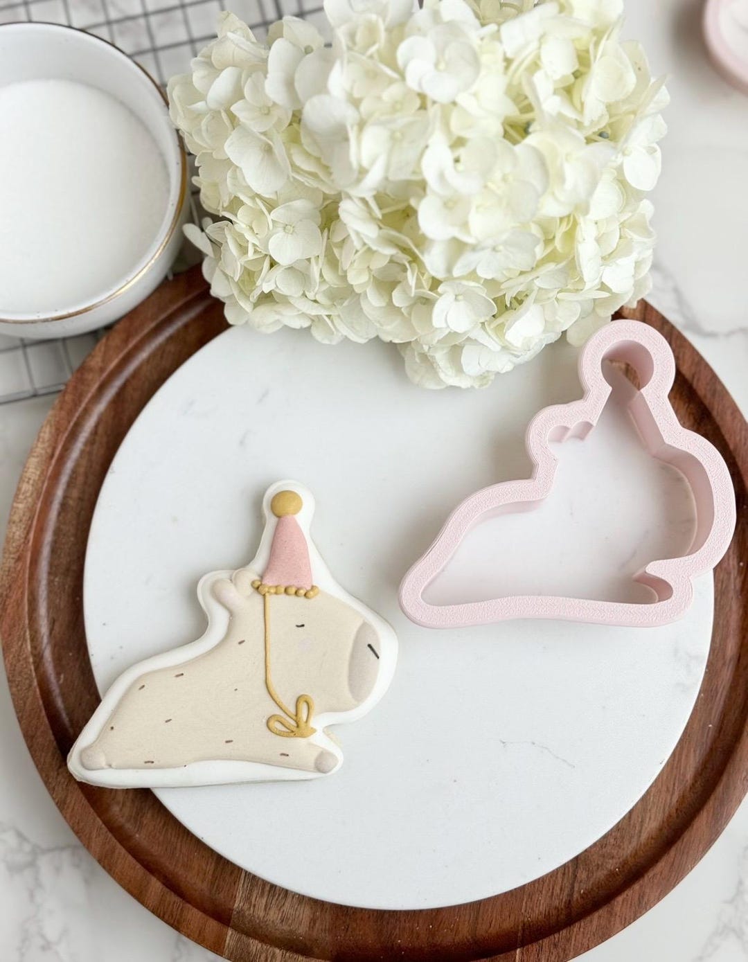 Capybara Party Hat Cookie Cutter - Etsy