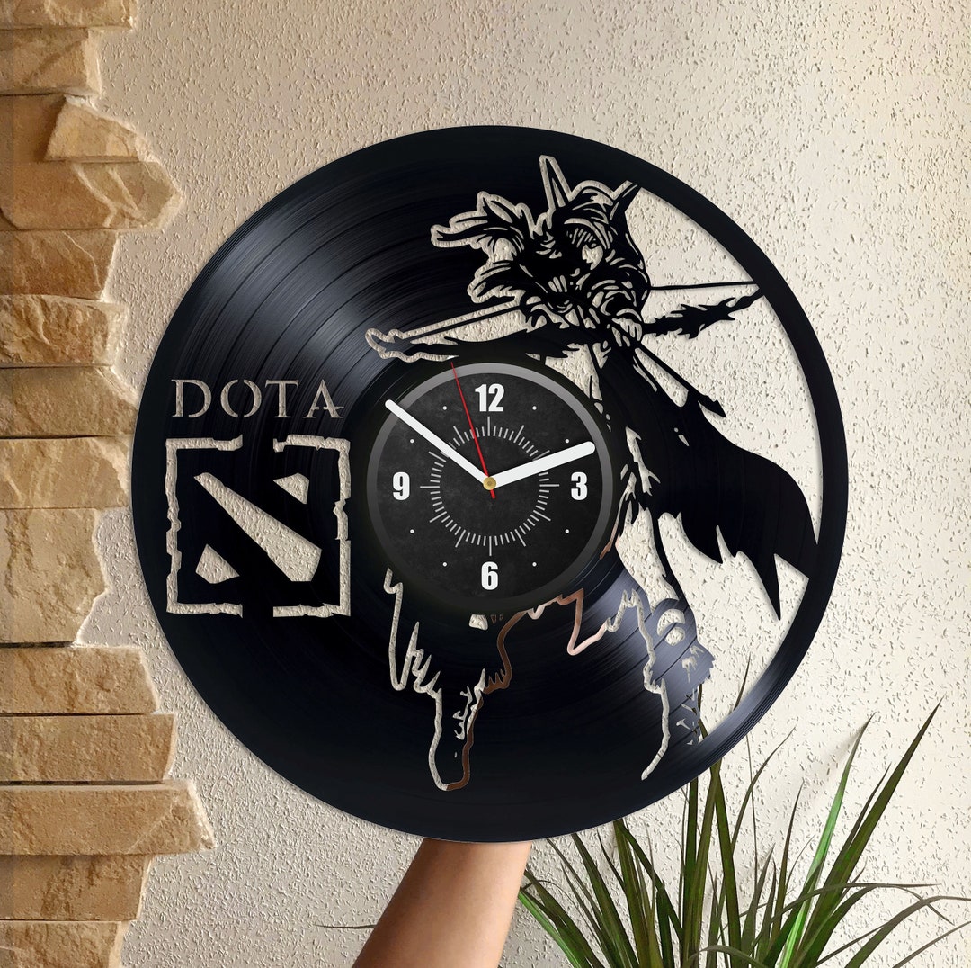 Video Game Vinyl Record Round Wall Clock Game Lover Gift Wall Decor for ...