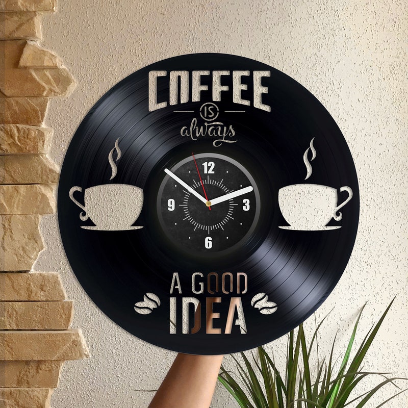 Record Wall Clock - Etsy