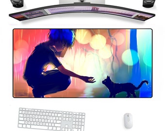Anime Boy Mouse Pad - Etsy