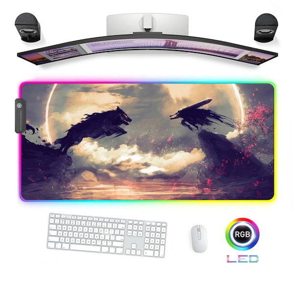 Berserk Led Desk Pad - Etsy