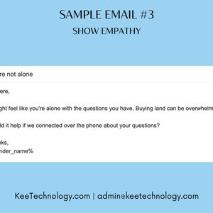 Real Estate Email Drip Templates, Land Buyer Leads (digital Download ...