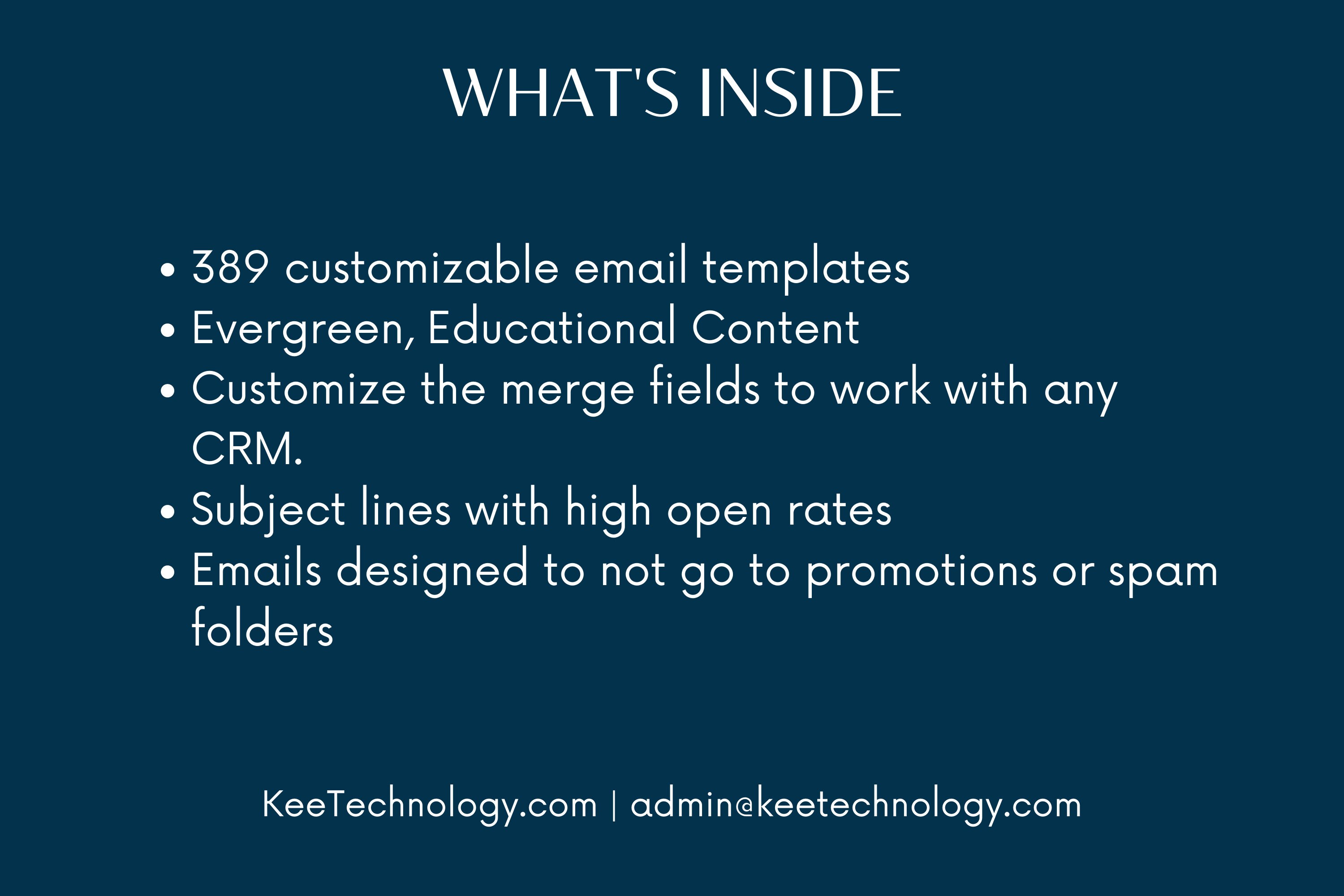 COMPLETE COLLECTION BUNDLE Email Drip Templates for Real - Etsy