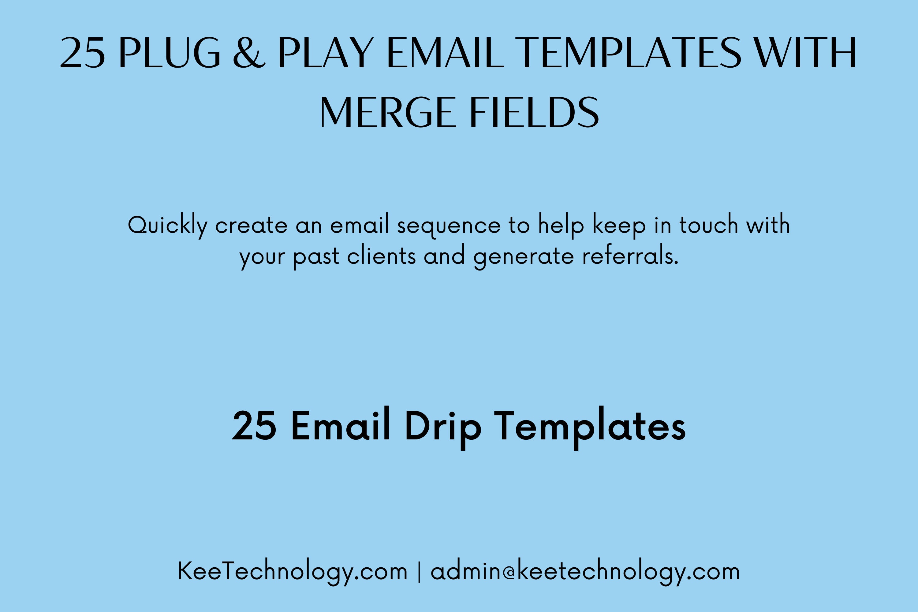 Past Client Email Drip Templates for Lenders, 25 Instant Download ...