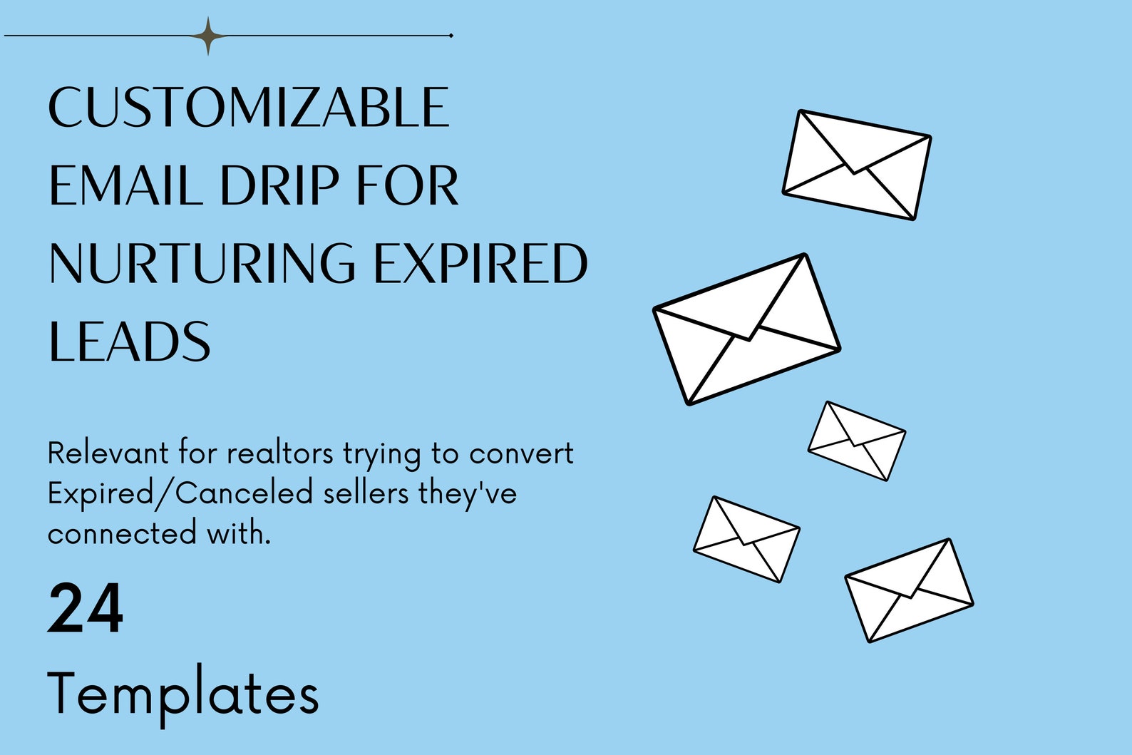 NURTURE EXPIRED Email Drip Templates for Real Estate Agents, 24 Digital ...
