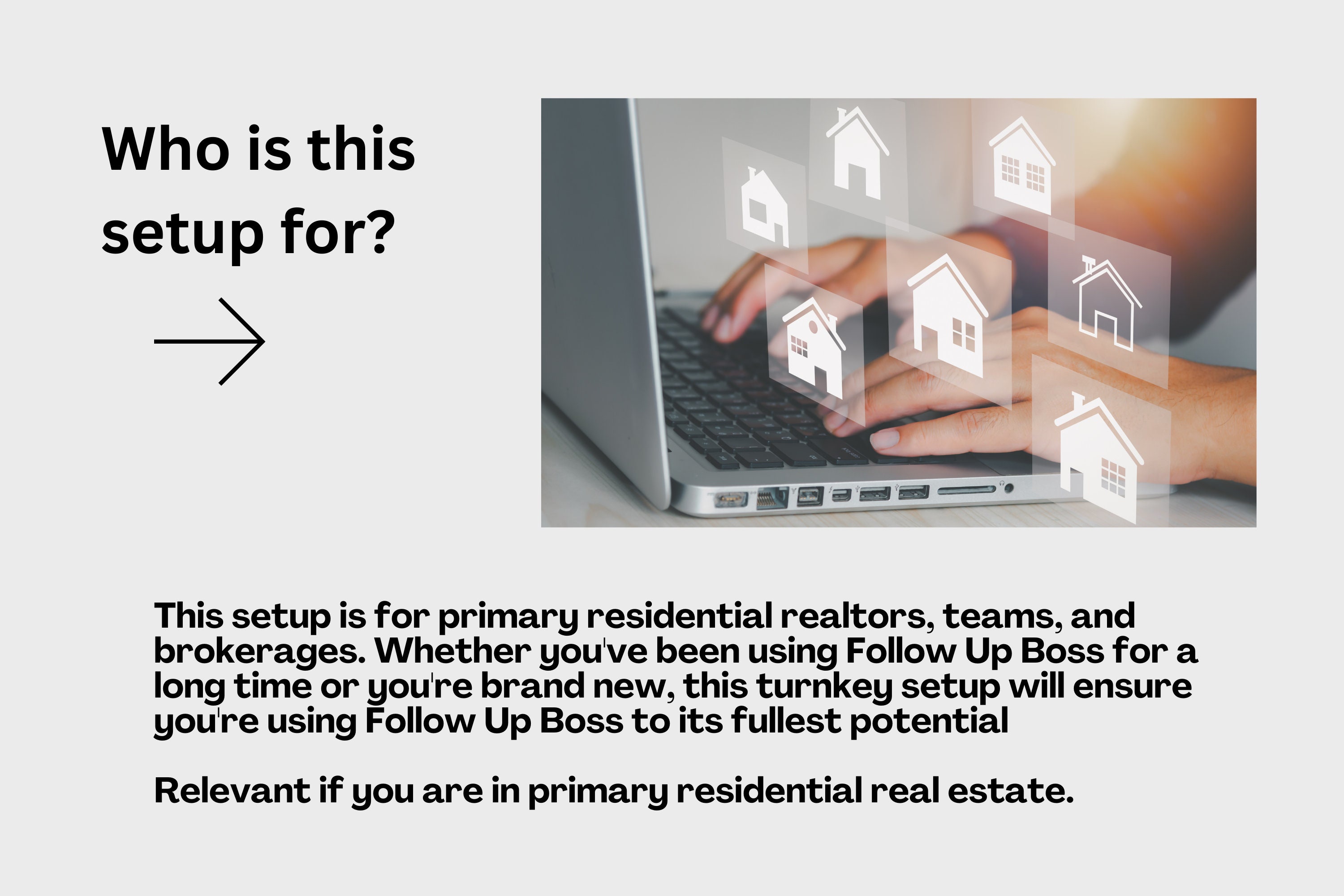 Turn-key Setup for Follow up Boss CRM for Real Estate Agents, Teams ...