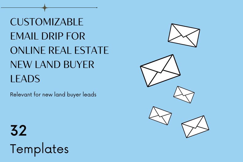 Real Estate Email Drip Templates, Land Buyer Leads (digital Download ...