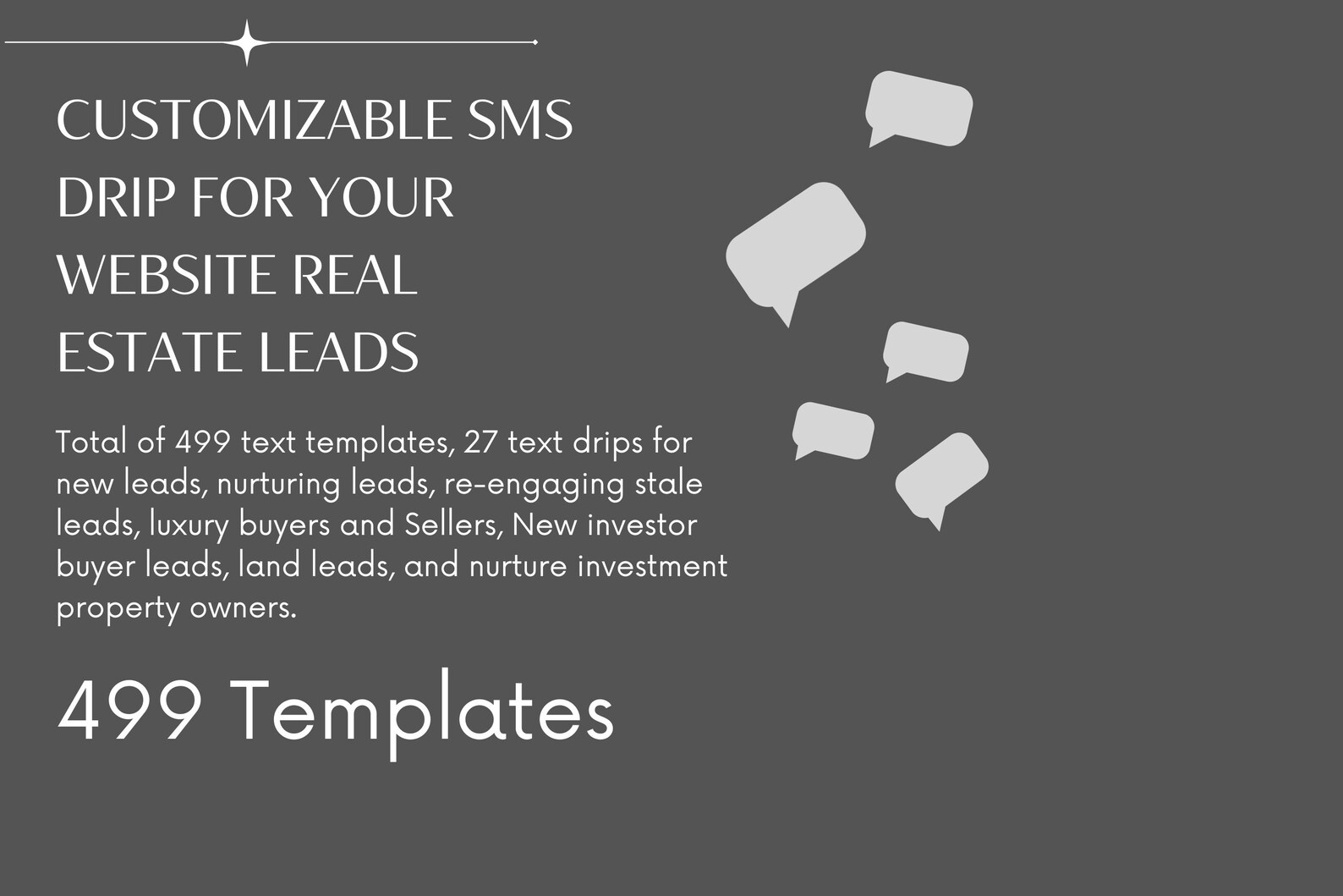 COMPLETE COLLECTION Bundle Text/sms Drip Templates for Real Estate ...