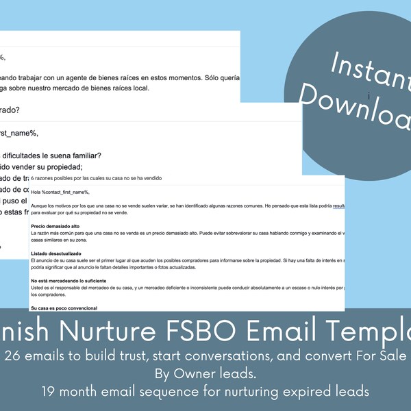 Fsbo Spanish Etsy