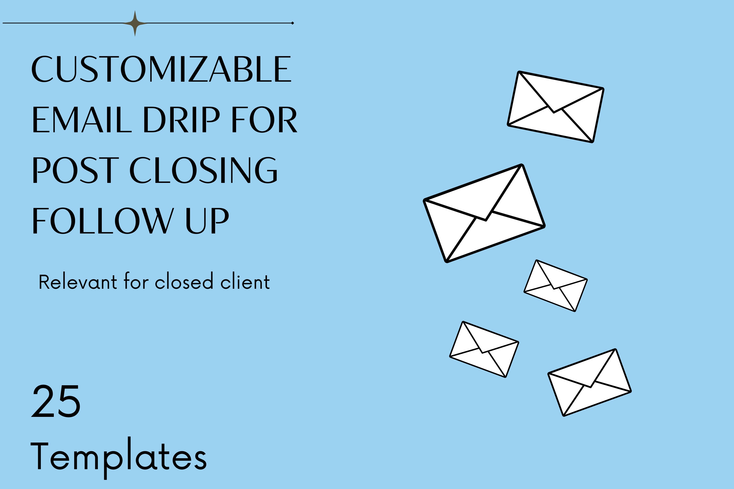 Past Client Email Drip Templates for Lenders, 25 Instant Download ...