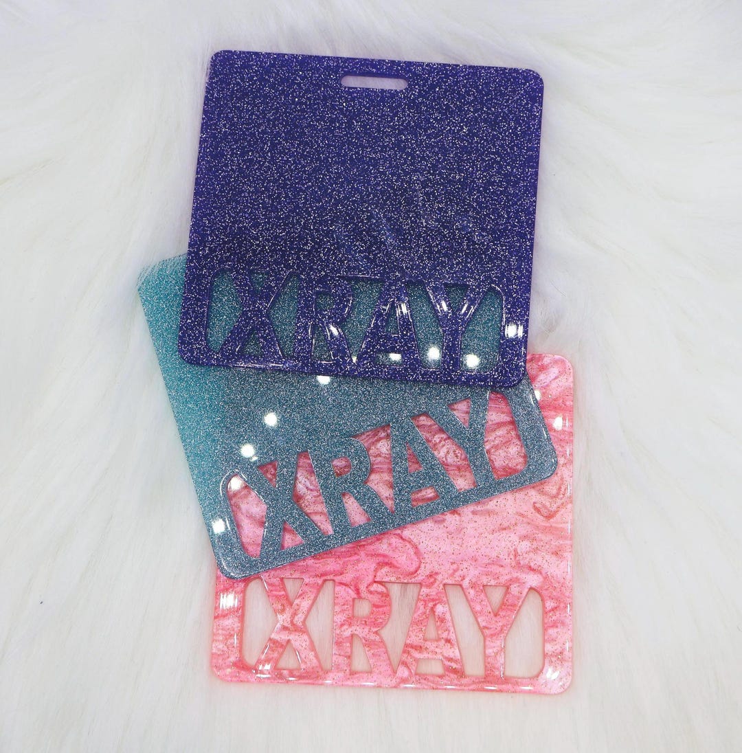 Xray Badge Buddy, Horizontal Badge Buddy, ID Holder, Healthcare Gift ...