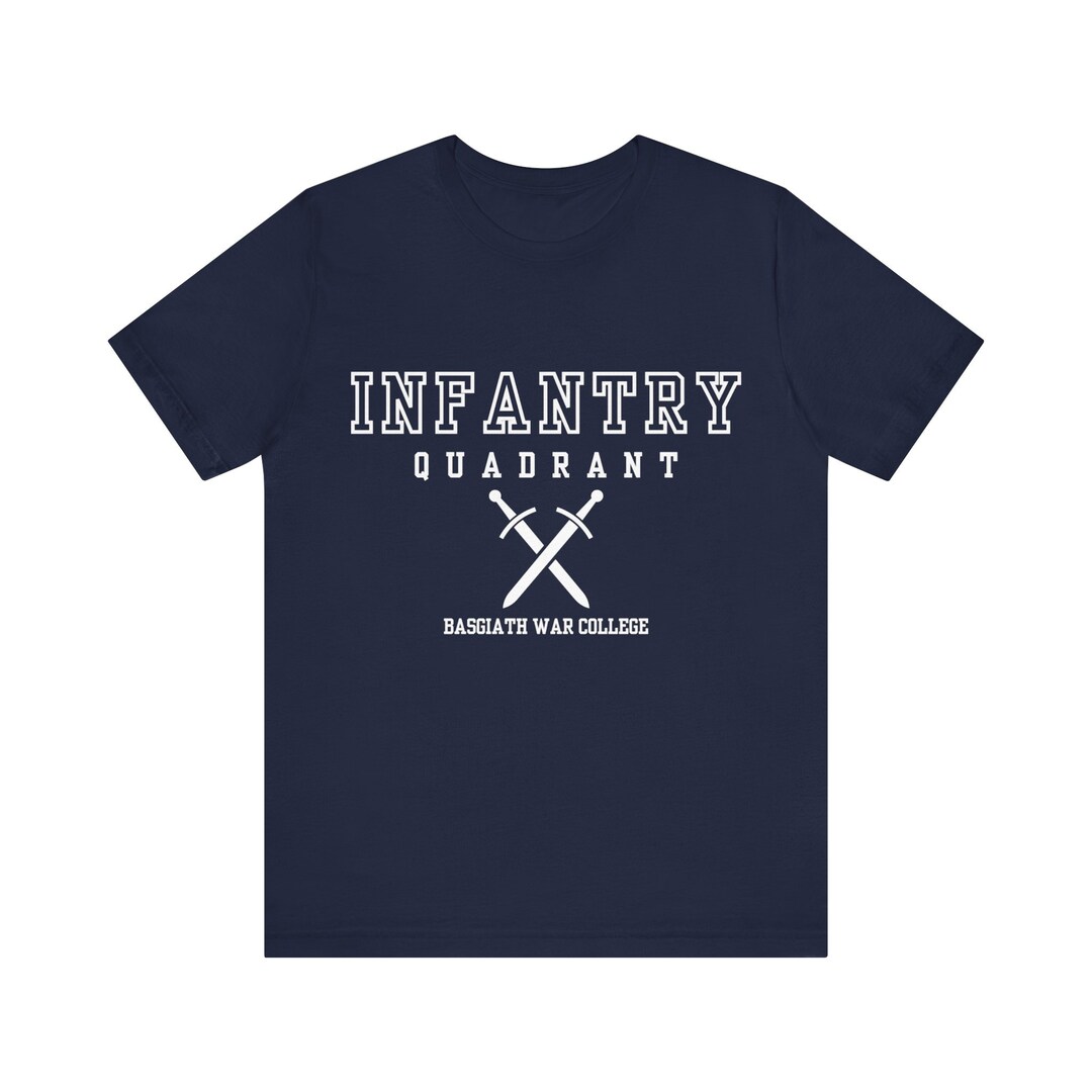 Infantry Quadrant Fourth Wing Jersey T-shirt Quadrant, Iron Flame ...