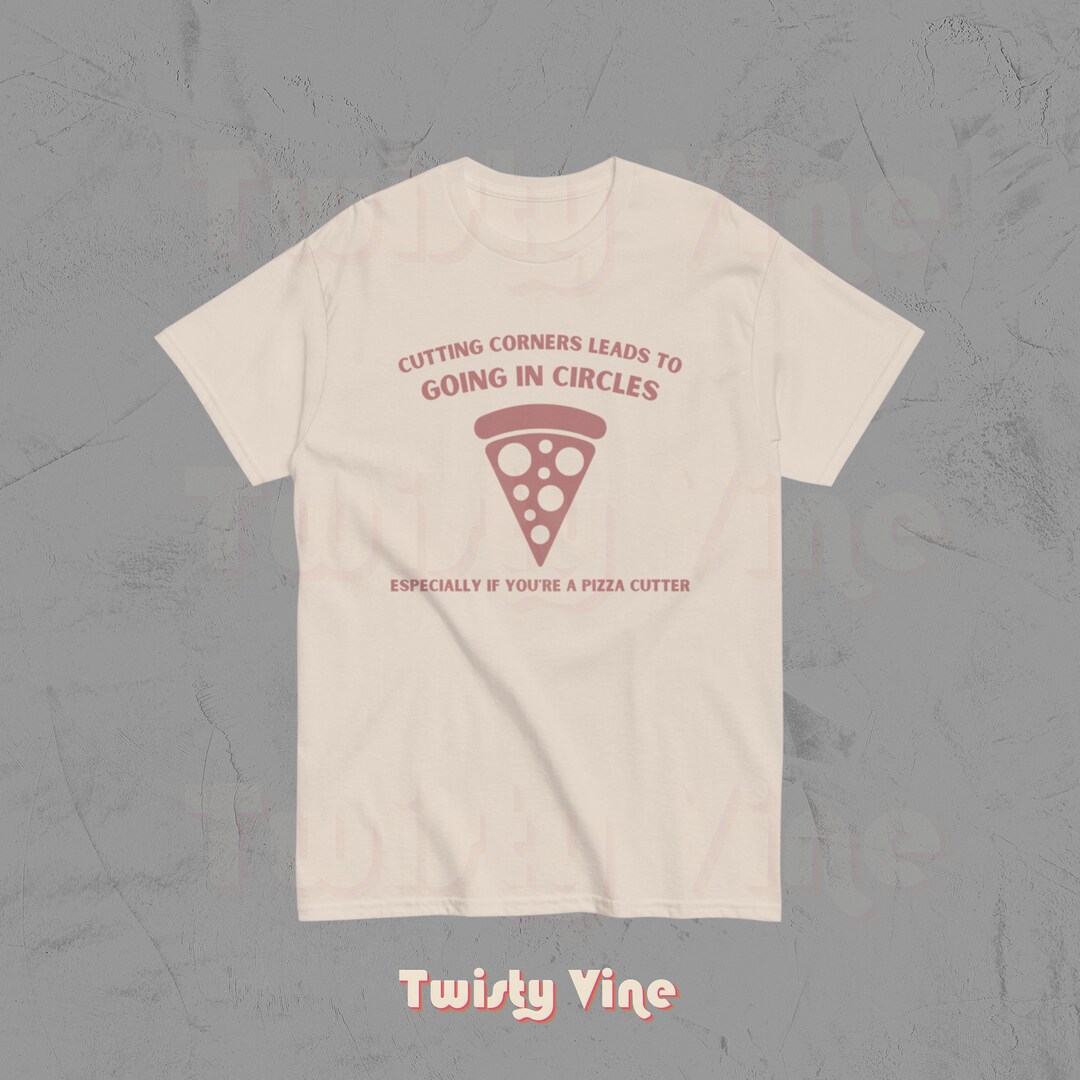 Cutting Corners Leads to Going in Circles Vintage T-shirt, Retro 90s ...